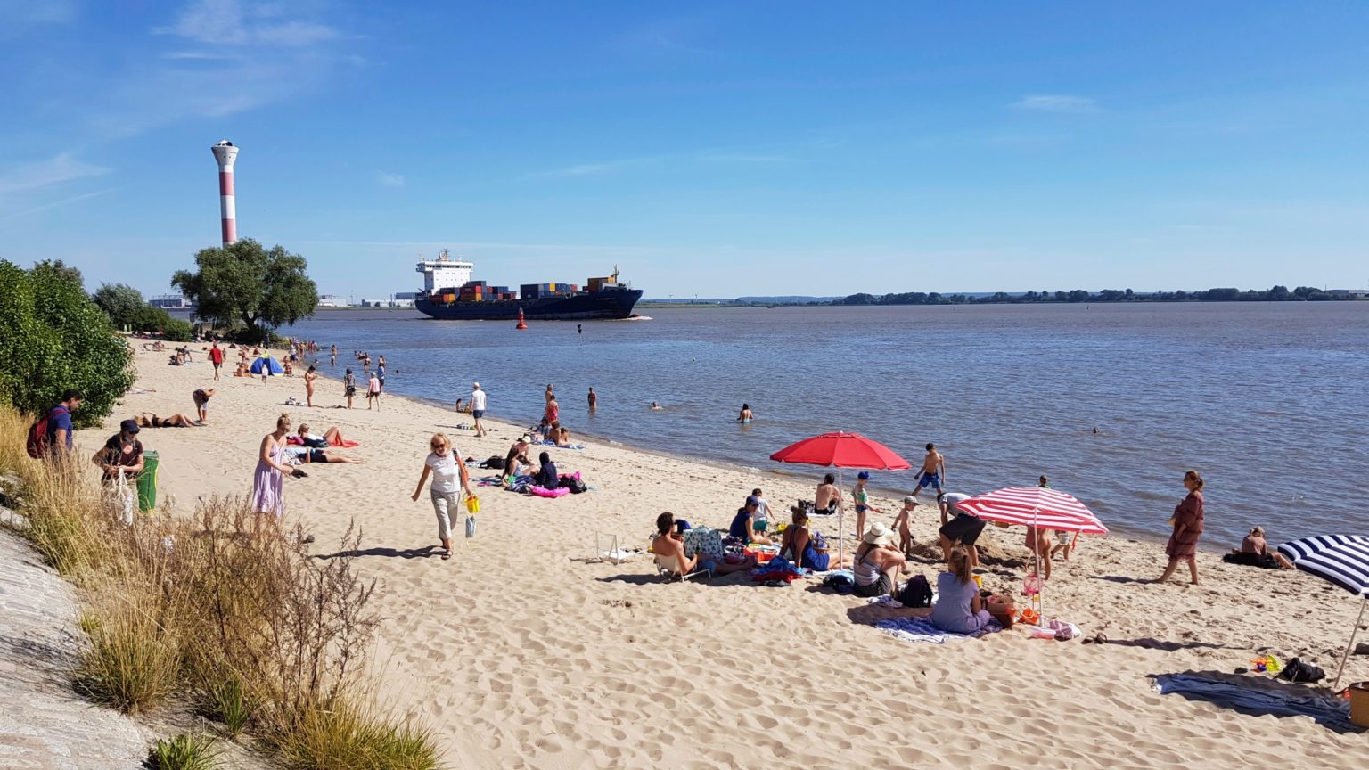 Hamburger Elbstrände: Coole Plätze für heiße Tage - horst-mueller.de